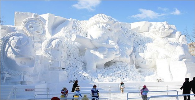 30 Stunning Snow Sculptures - Part 1 - YourAmazingPlaces.com