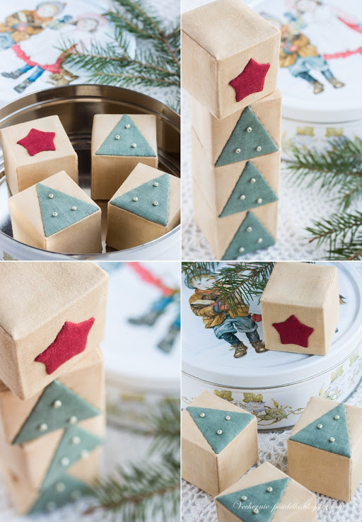 15 DIY Christmas Ornaments Made by Grandma Fabric - YourAmazingPlaces.com